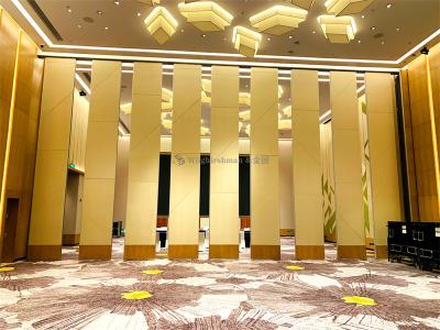China Banquet Hall Partition Wall with B1 Fireproof Rating and 45dB Soundproofing - Customizable Up to 1.2m Width for sale