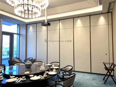 China 85mm Fireproof Banquet Hall Partition Wall - B1 Rated Aluminum Frame with Custom Sizes up to 5 Meters for sale