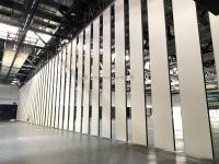 China Soundproof Fireproof Temporary Office Partitions Temporary Sliding Wall for sale