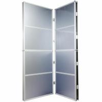 China 800-1200mm Aluminum Alloy Folding Partition Walls with B1 Fireproof Rating and 25-40kg/m² Weight for sale
