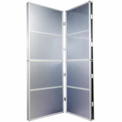 China 800-1200mm Aluminum Alloy Folding Partition Walls with B1 Fireproof Rating and 25-40kg/m² Weight for sale