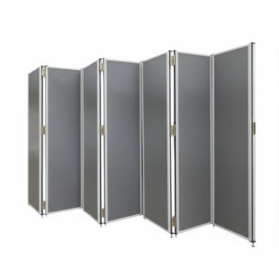China Folding Partition Walls 25-40kg/m2 B1 Fireproof Aluminium Movable Walls for Commercial Spaces for sale