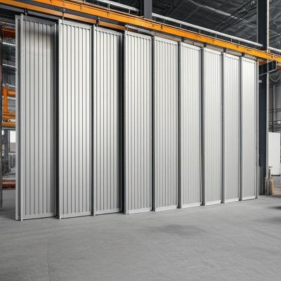 China Aluminium Folding Partition Walls 25-40kg/m2 B1 Fireproof for Interior Commercial Use for sale