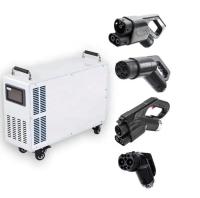 China RDC Level 3 DC 20KW 30KW Chademo EV Quick Portable Charger Station With Electric Car Kit for sale