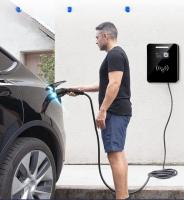 China TYPE1 RDC Home Electric Car Charger 16A 32A OCPP Level2 Wall Mounted EV Charging With Free Bluetooth for sale