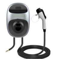 China RDC Grey Color AC 3.5KW 7KW 11KW 22KW TYPE1 TYPE2 GBT Wall Mounted EV Charger With WIFI And 4G for sale