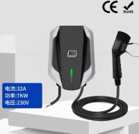China RDC Commercial Level 3 Type 2 J1772 7.4KW 11KW 22KW EV Charger for 4.3 Inches Screen for sale