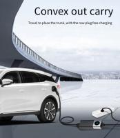 China CE FCC ROHS Certified RDC 16A 3.5KW 7KW TYPE1 Portable EV Charger for Home IP65 Grade for sale