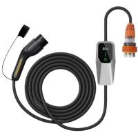 China RDC Commerical New Energy Automobile Charger Type2  3.5kw 7KW AC Portable EV Charger With 6.4m Cable for sale