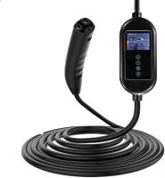 China RDC Hot Sales IP67 3.5KW 7KW Black Fast Portable EV Charger For Tesla EV Car Special Vehicle for sale