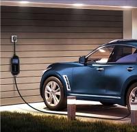 China RDC Hot Sales IP67 3.5KW 7KW Black Fast Portable EV Charger For Tesla EV Car Special Vehicle for sale
