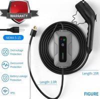 China Hot RDC AC/ DC Wholesale New Energy 7kW Portable EV Type 2 Electric Car Charger Station With Screen for sale
