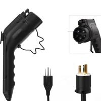 China Hot RDC AC/ DC Wholesale New Energy 7kW Portable EV Type 2 Electric Car Charger Station With Screen for sale