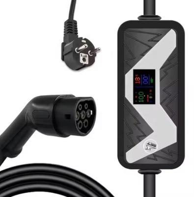 China 10A/13A/16A/20A Type2 Plug EV Charger -30°C 50°C for Retrofit/Upgrade Home Edition for sale