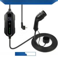 China Portable IP65 RDC Electric Car 16a 32a 3.5KW 7KW Type 1 Charging Box EV Charging Station for sale