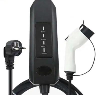 China RDC Home Electric Car Charger Type 1 2 16A 32A Portable Wallbox with 5m Charging Cable for sale