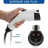 China RDC Home Electric Car Charger Type 1 2 16A 32A Portable Wallbox with 5m Charging Cable for sale