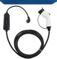China RDC Home Electric Car Charger Type 1 2 16A 32A Portable Wallbox with 5m Charging Cable for sale