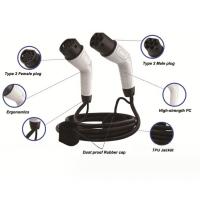 China AC 380V RDC Electric Vehicles Mobile Portable EV Charger 32A/16A TYPE 2 European Standard for sale
