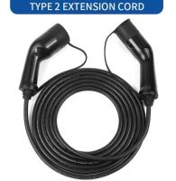 China EV Charging Pile Charger Charging Gun Cable 16A 32A EV Charger Cable Type 2 3-Phase 5m EV Charging Cable for sale