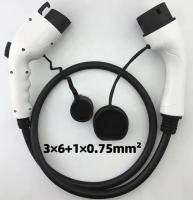 China RDC  Electric Vehicle EV Charging Cable 32A 220V GB/T To SAE J1772 EV Charger With 5m EVSE Cable for sale