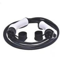 China RDC Wholesale Cheapest 16a 32a Evse Dual Head Type 2 To Type 1 Car Portable Charger Cable for sale