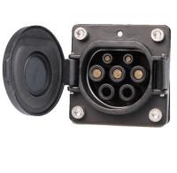 China factory supply 16A 32A single phase or 3 phases Car GBT AC EV Socket For New Energy Vehicles tesla byd huawei for sale