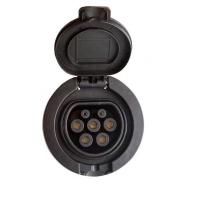 China IEC EU 16A/32A 250V EV Charger Type 2 EV Charger Socket AC Charging Socket For byd tesla GAC BV for sale