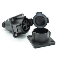 China RDC Best Price EV Charger Holder Socket Controller Socket For EV Charger Station Cable 32A for sale