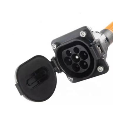 China GBT AC vehicle socket 250V 16A/32A 1Phase 3 phases EV Socket EV Connector Female/male Socket for tesla byd GAC with cable for sale