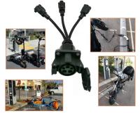 China RDC EV Adapter Charger Socket j1772 Plug Electric Type 1 EV Socket For Electric Bike for sale