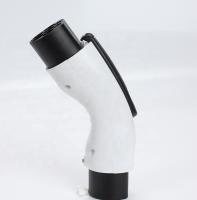 China RDC High Quality AC Sae J1772 Type 1 To Tesla Evse EV Charger Adapter For Model X Y 3S Plastic for sale