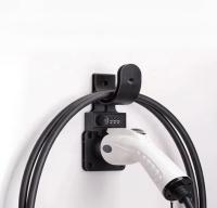 China Waterproof IP65 RDC Portable Type2 J1772 Type 1 Evse EV Home Charger Cable Wall Mount Kit Holder Hook For Line for sale