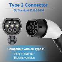 China RDC Adjustable Electric Car Type1 Type 2 GBT 3.5KW 7KW Portable ev charger For Home Use for sale
