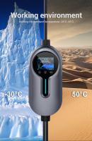 China 2024 Hot sales European market RDC 16A Level 2 Ac Evse Portable Ev 110-380V Electric Vehicle Car Charger Station for sale