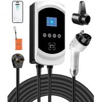 China RDC 48A 23FT Cable 240V 7KW 9.6KW 12KW Electric Car Charger Wallbox EV Charger For Home for sale