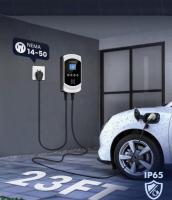 China RDC 48A 23FT Cable 240V 7KW 9.6KW 12KW Electric Car Charger Wallbox EV Charger For Home for sale