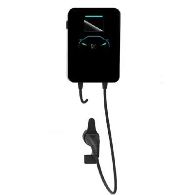 China 11kW IP54 RDC Portable AC EV Car Charging Station Type 1 Wallbox for All EV Models for sale