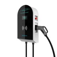 China RDC EV Charger Generator 7KW 11KW 22kw Fast Charging Wall Box  Electric Charging Station With AC Screen for sale
