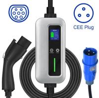 China RDC AC EV Charging Cable With 5M Cable Type 2 Type 1 GBT Interface Standard for Home for sale