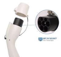 China 32A 220V-240V RDC GBT EV Electric Vehicle Charging Cable Car Charger Portable With 5m Cable for sale