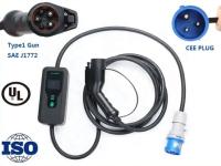 China 110-380V RDC 16A 32A Ac Portable Charging Station With 5m Charger Cable Wallbox for Replace/Repair for sale
