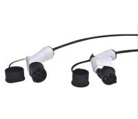 China RDC Portable EV Charging Cable With Type 2 32A Phase 7KW 22KW Smart EV Charging Cable for sale