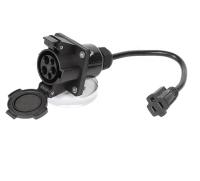 China RDC Dual Socket EV Charger Type 1 EV Socket Cable Dummy Socket Rated voltage 100V-240V for sale