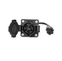 China RDC Dual Socket EV Charger Type 1 EV Socket Cable Dummy Socket Rated voltage 100V-240V for sale