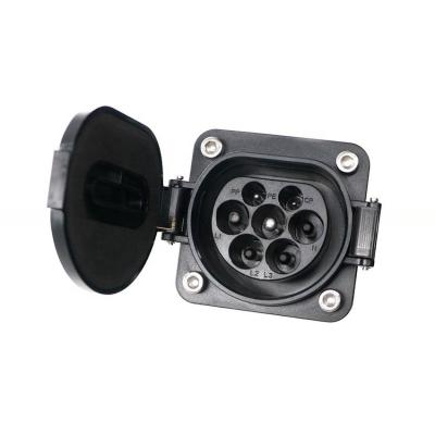 China Hot Sale High Powered  Connector Socket Ev Charger  Ac Type 1 To Charging socket For EV for sale