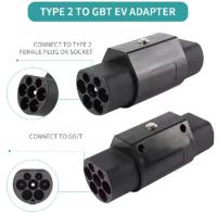 China GBT Standard 16A/32A 250V 3.5KW 7KW AC EV Charging Adapter for Charging and Headphone for sale