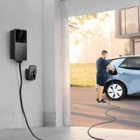 China RDC Hot Type2 Touch 3 Phase 7kw 11kw 16a 32A MAX Wallbox Fast Ev Charging Station for sale