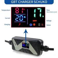 China RDC Factory Portable EV Charger Type 2 16A EV charger Wallbox  EV Charging Station for sale
