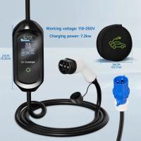 China GBT Customised Electric EV Charging Wallbox For Home 16A 32A 3.5kw 7KW 22KW Compact Design for sale